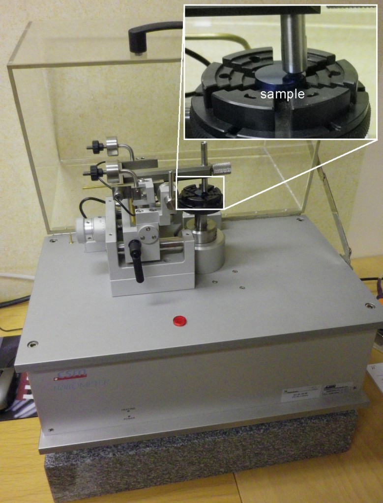 Tribometer | nanocenter